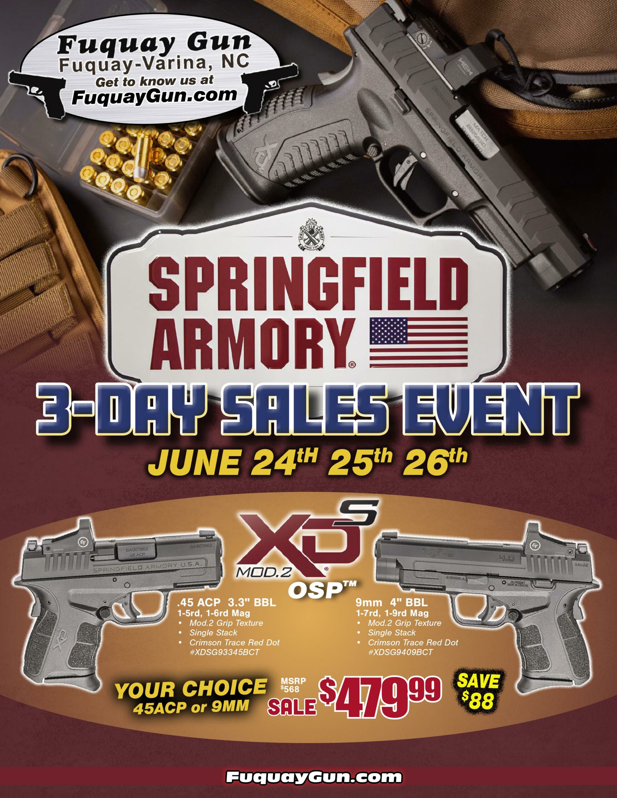 News & Promotions - Fuquay Gun