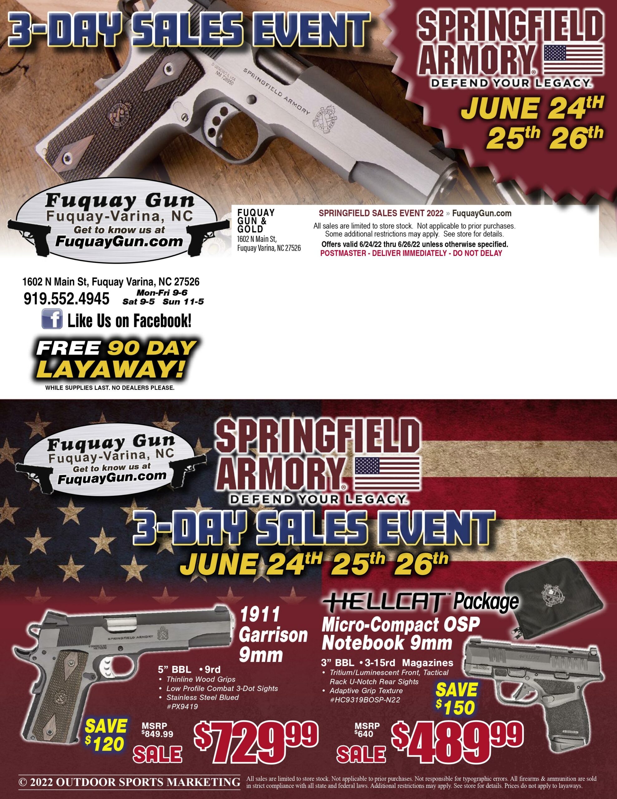 News & Promotions - Fuquay Gun