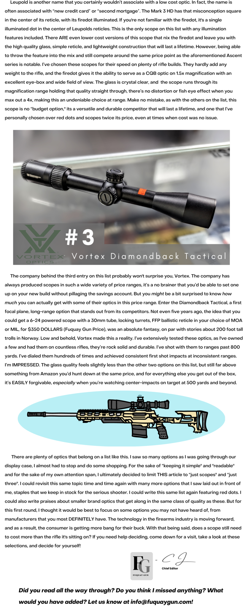 Do You Need to Shell Out for a Quality Scope? - Fuquay Gun