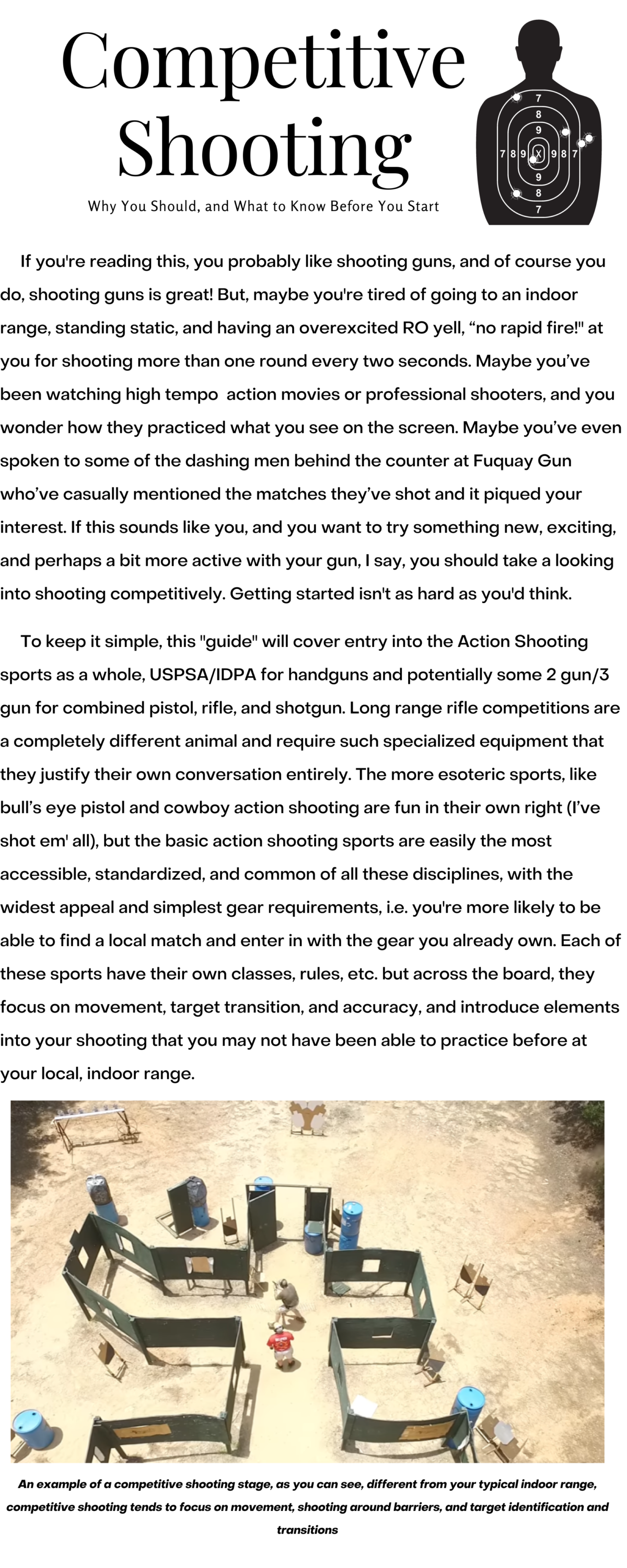 Starting Into Competitive Shooting - Fuquay Gun